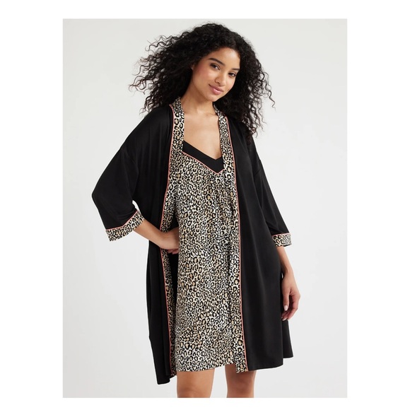 joysupn | Intimates & Sleepwear | Joyspun Womens Knit Short Chemise And ...